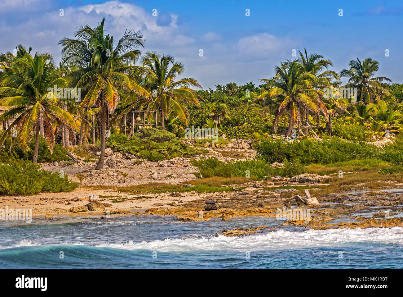 Costa maya beach front hi-res stock photography and images - Alamy
