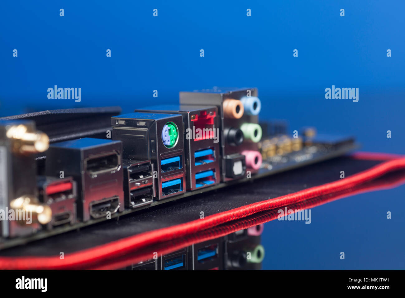 Audio chip on motherboard computer hi-res stock photography and images ...