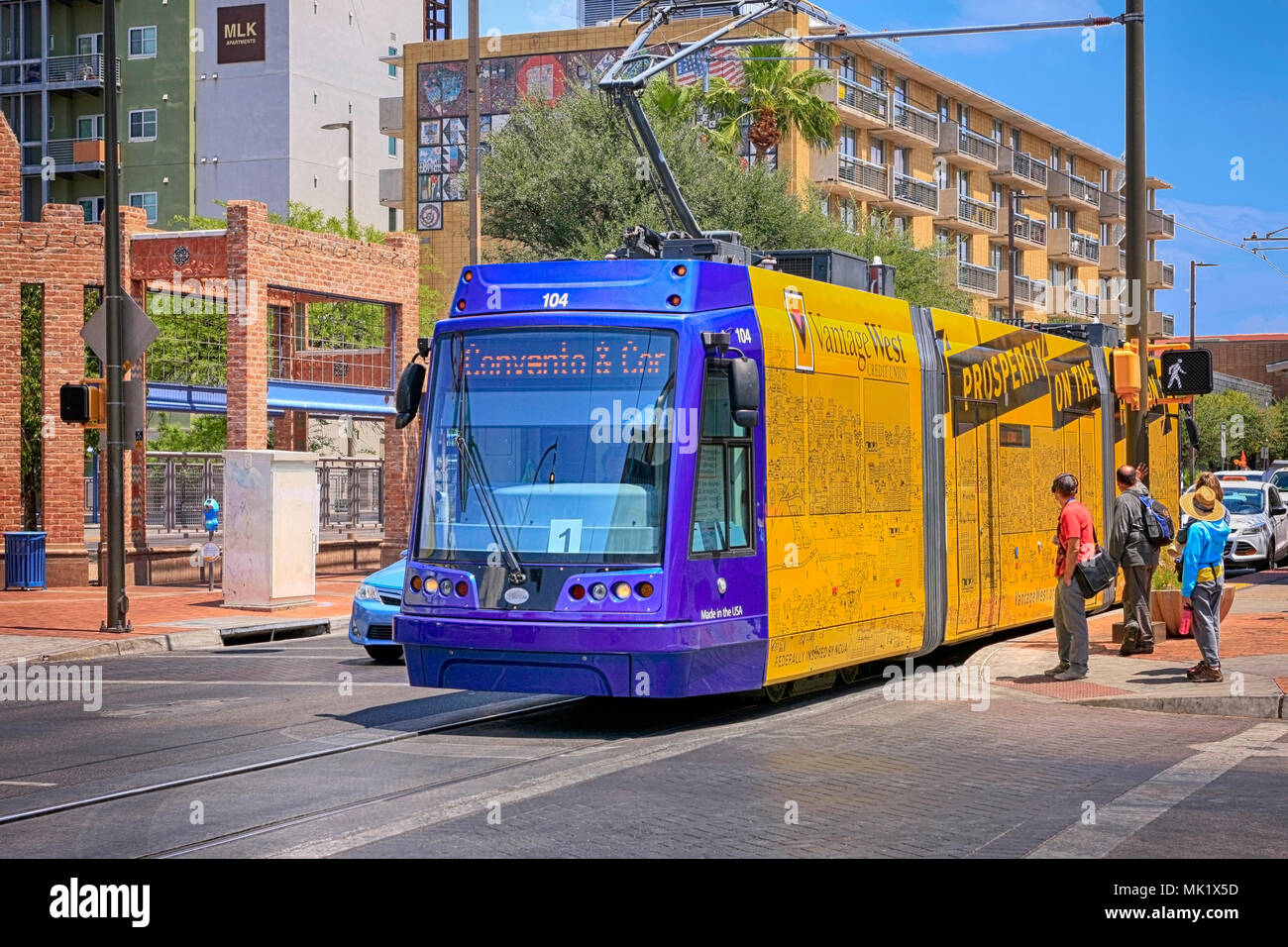 Usa tram tramcar streetcar hi-res stock photography and images - Alamy