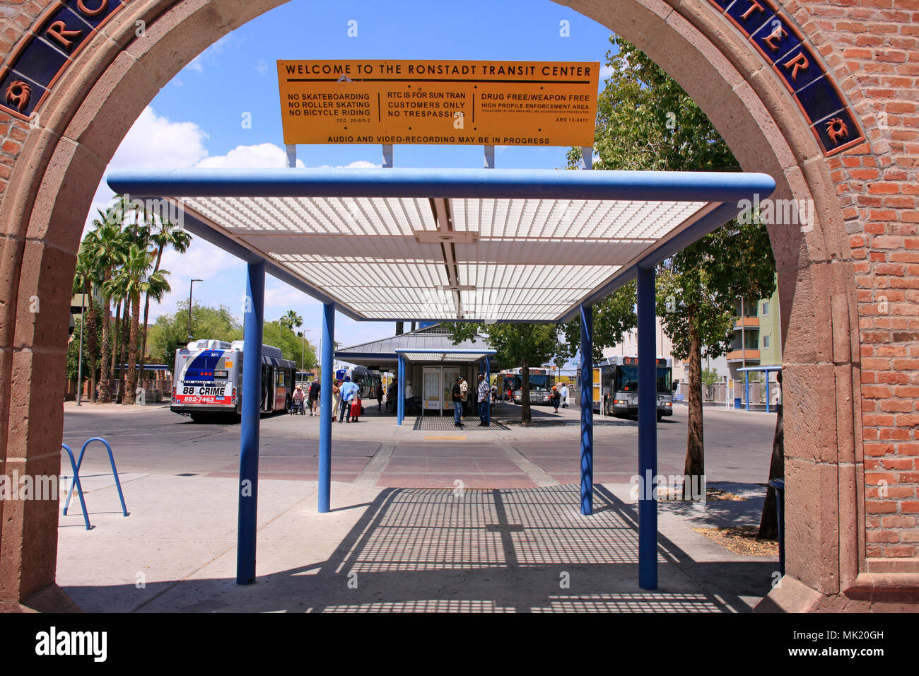 Downtown ronstadt transit center hi-res stock photography and images ...