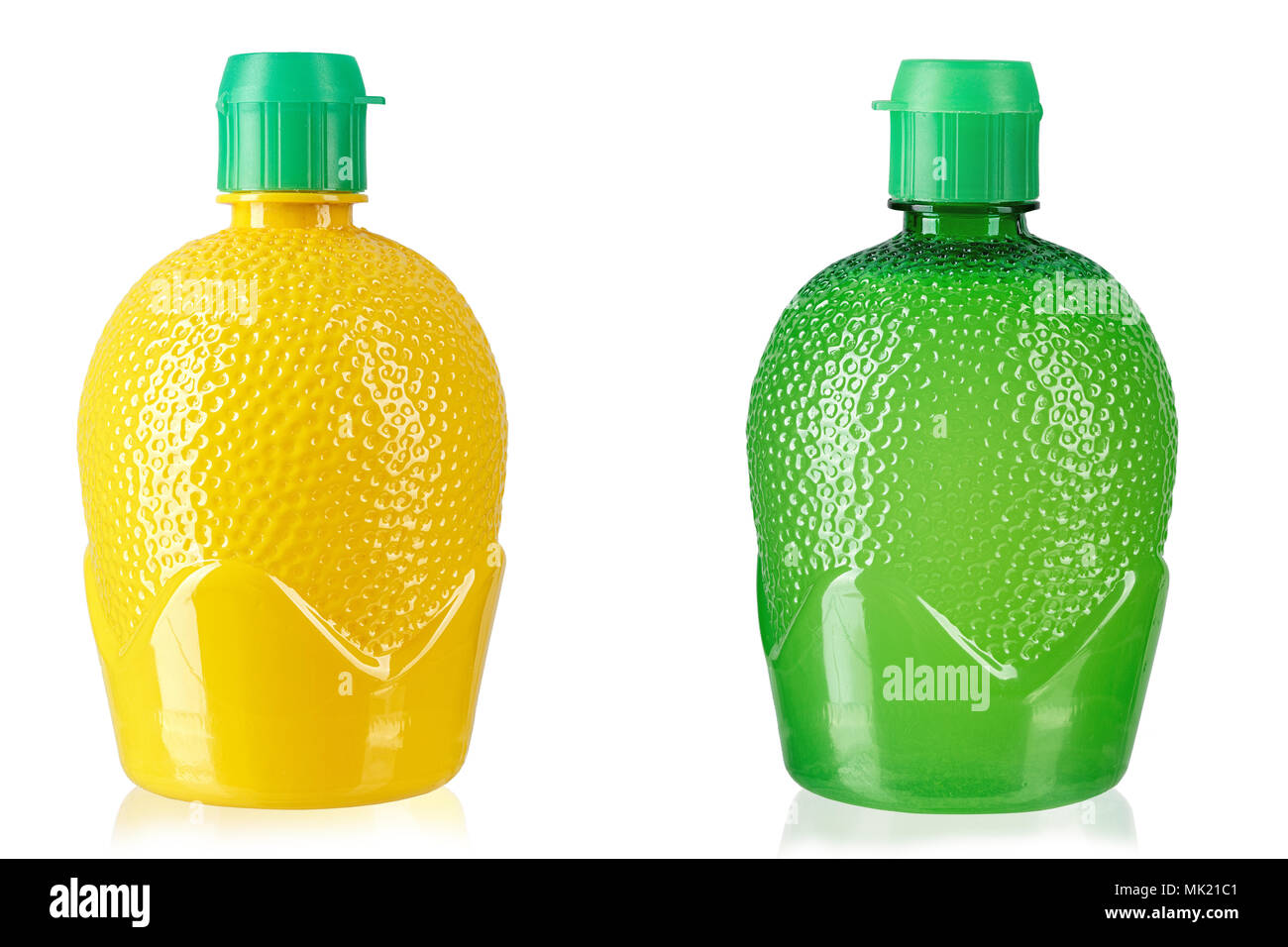 lemon juice in a bottle, isolated, on a white background Stock Photo ...