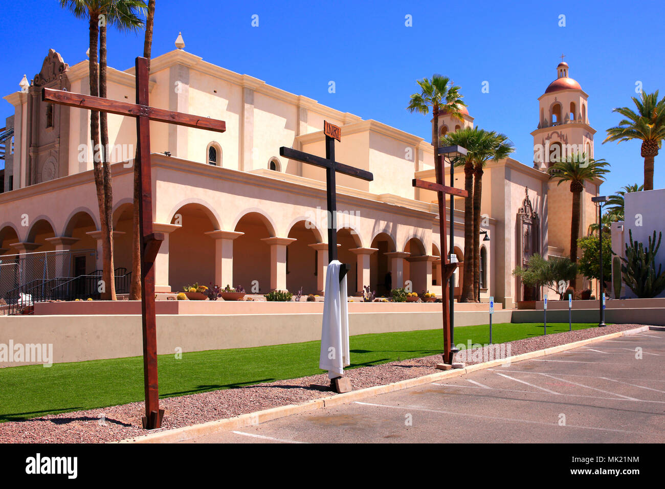 St. augustine cathedral tucson hi-res stock photography and images - Alamy