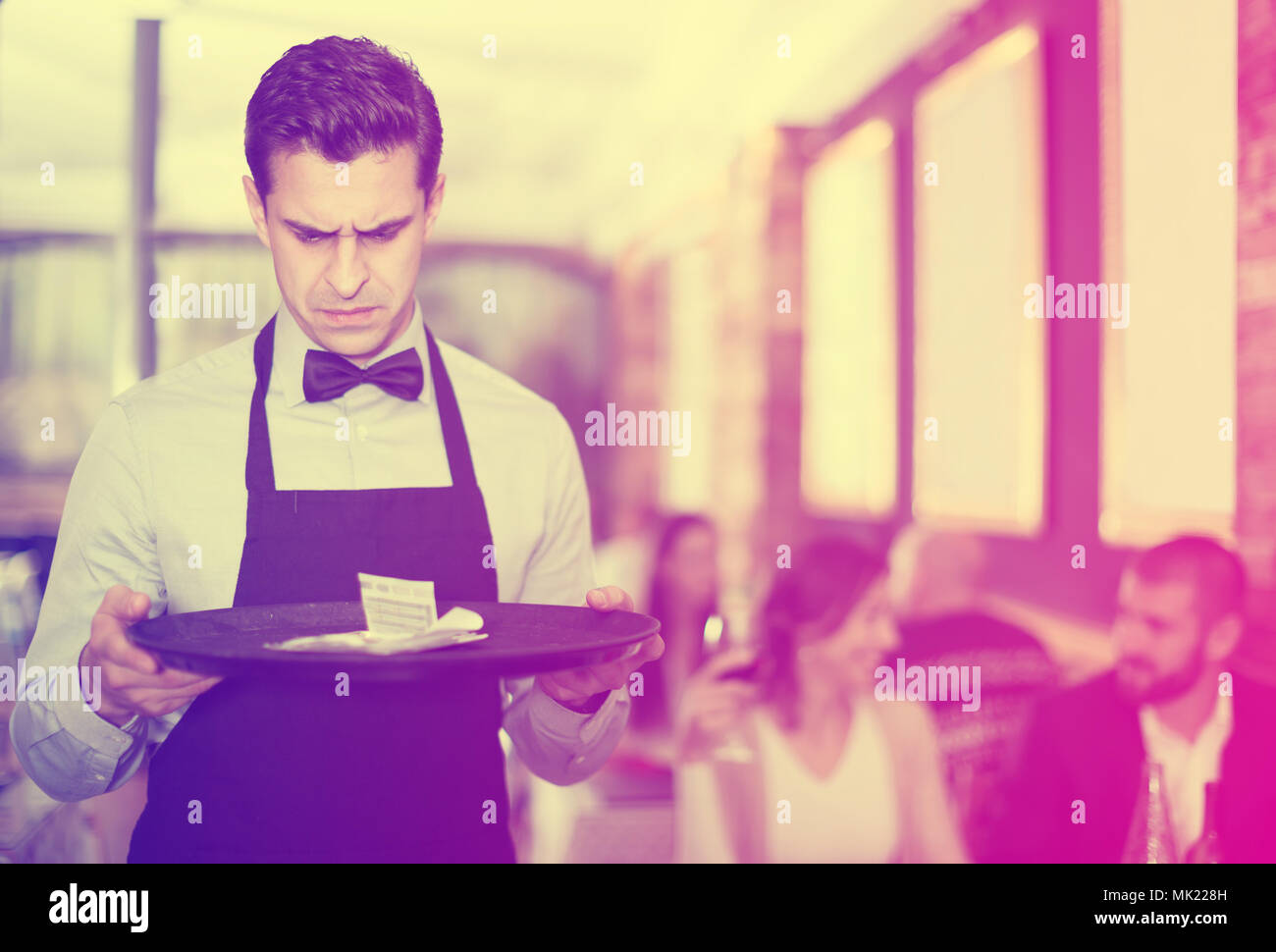 Sad waiter order hi-res stock photography and images - Alamy