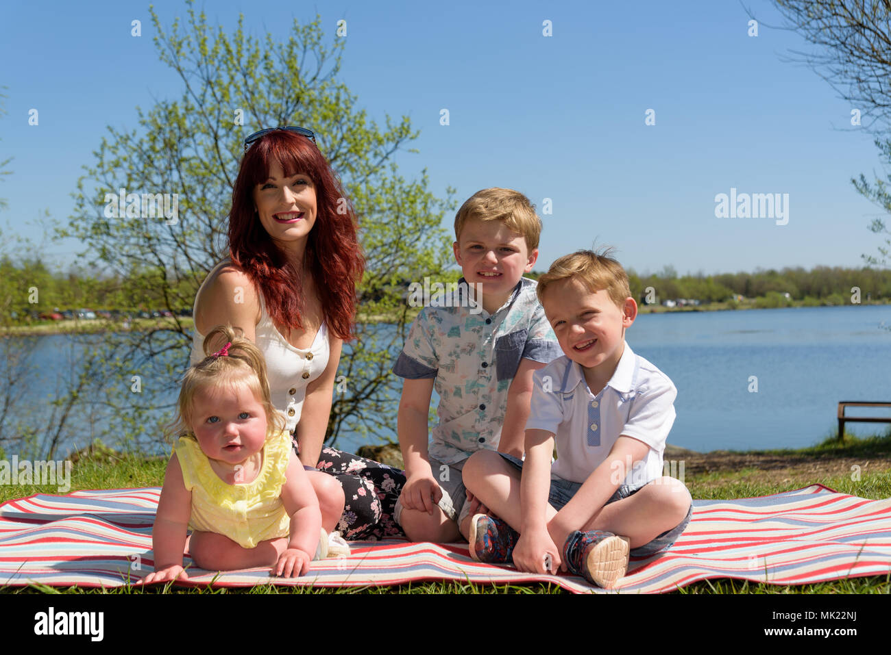 Two sons and daughter hi-res stock photography and images - Alamy
