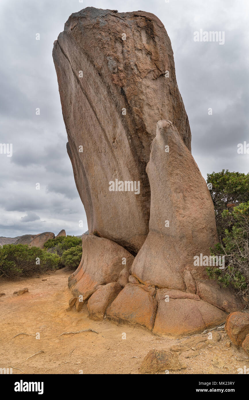 Spectacular Whistling Rock, one of the highlights in the Cape Le Grand ...