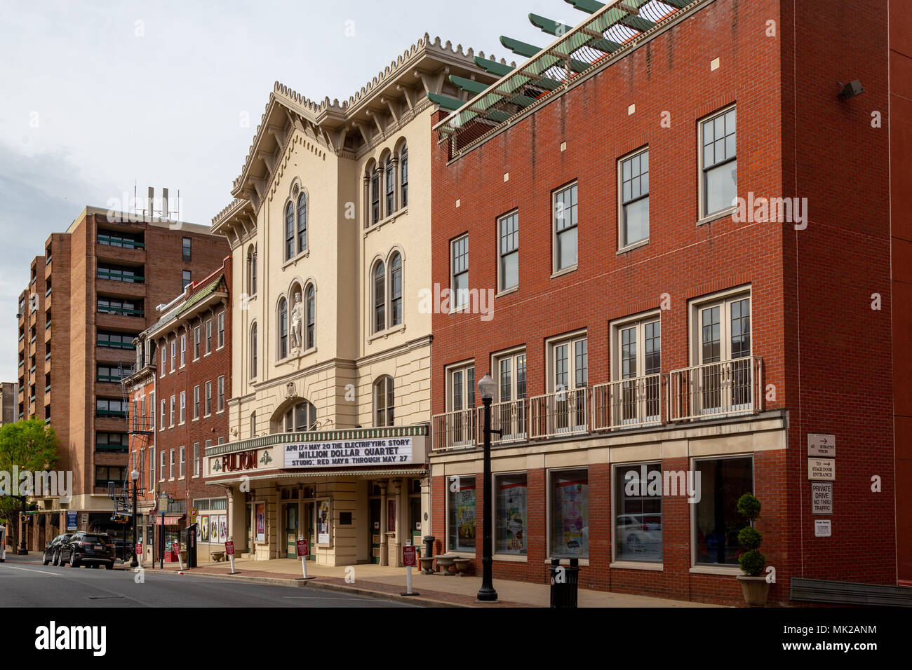 Lancaster, PA, USA - May 5, 2018: The Fulton Opera House on North ...