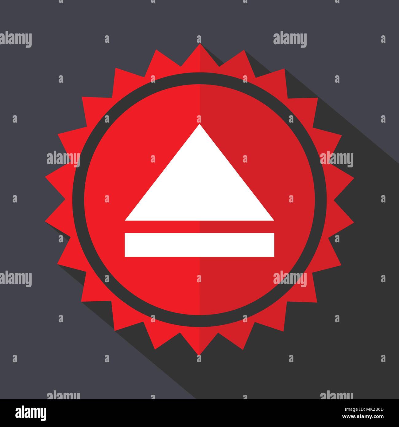 Eject symbol Stock Vector Images - Alamy