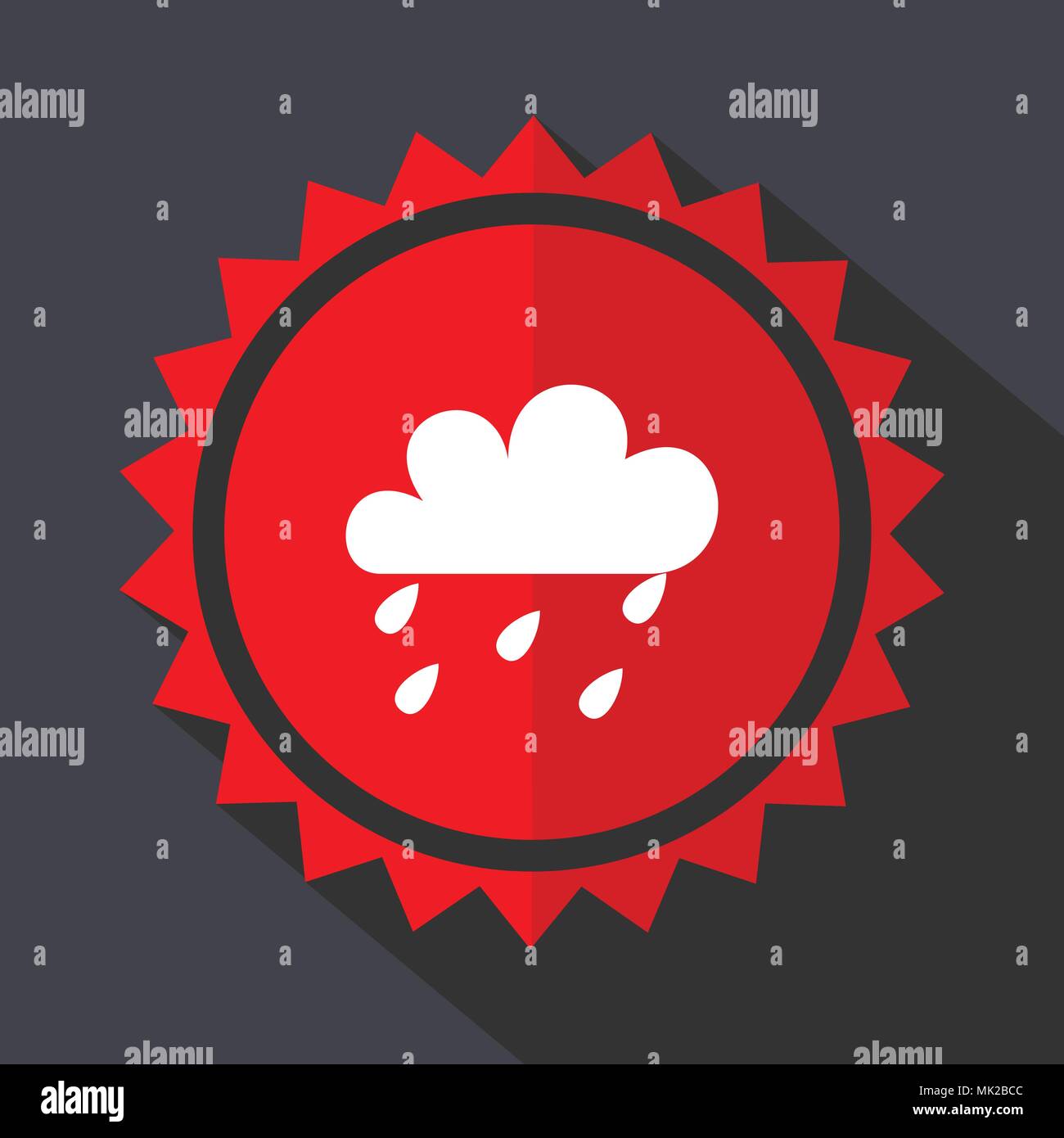 Rain clouds raining stormy Stock Vector Images - Alamy