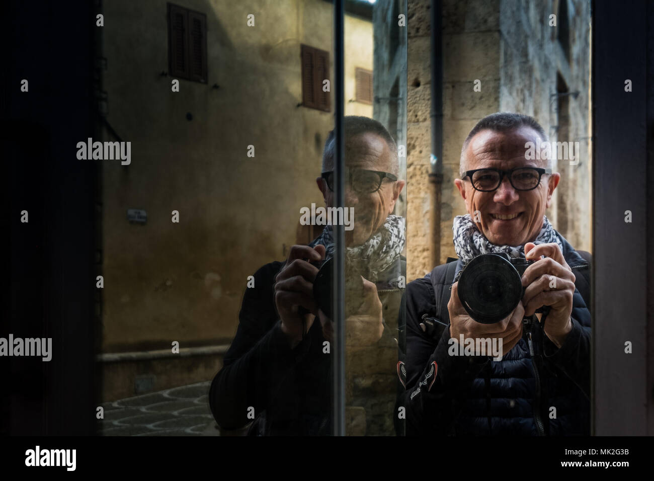 Bibbona, Leghorn, Italy - April 2018 the medieval village of Bibbona in ...