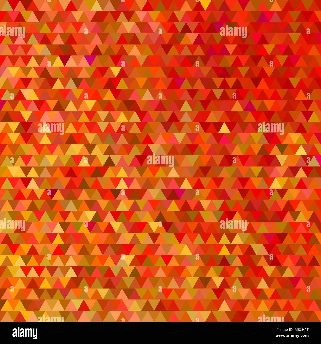 abstract vector geometric triangle background - red and orange Stock ...