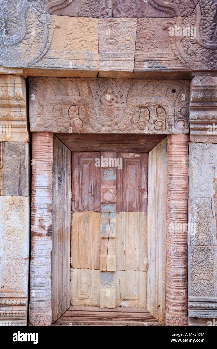 Cambodia, Takeo province, Ta Prohm temples, Tan Le Bati temples, a ...