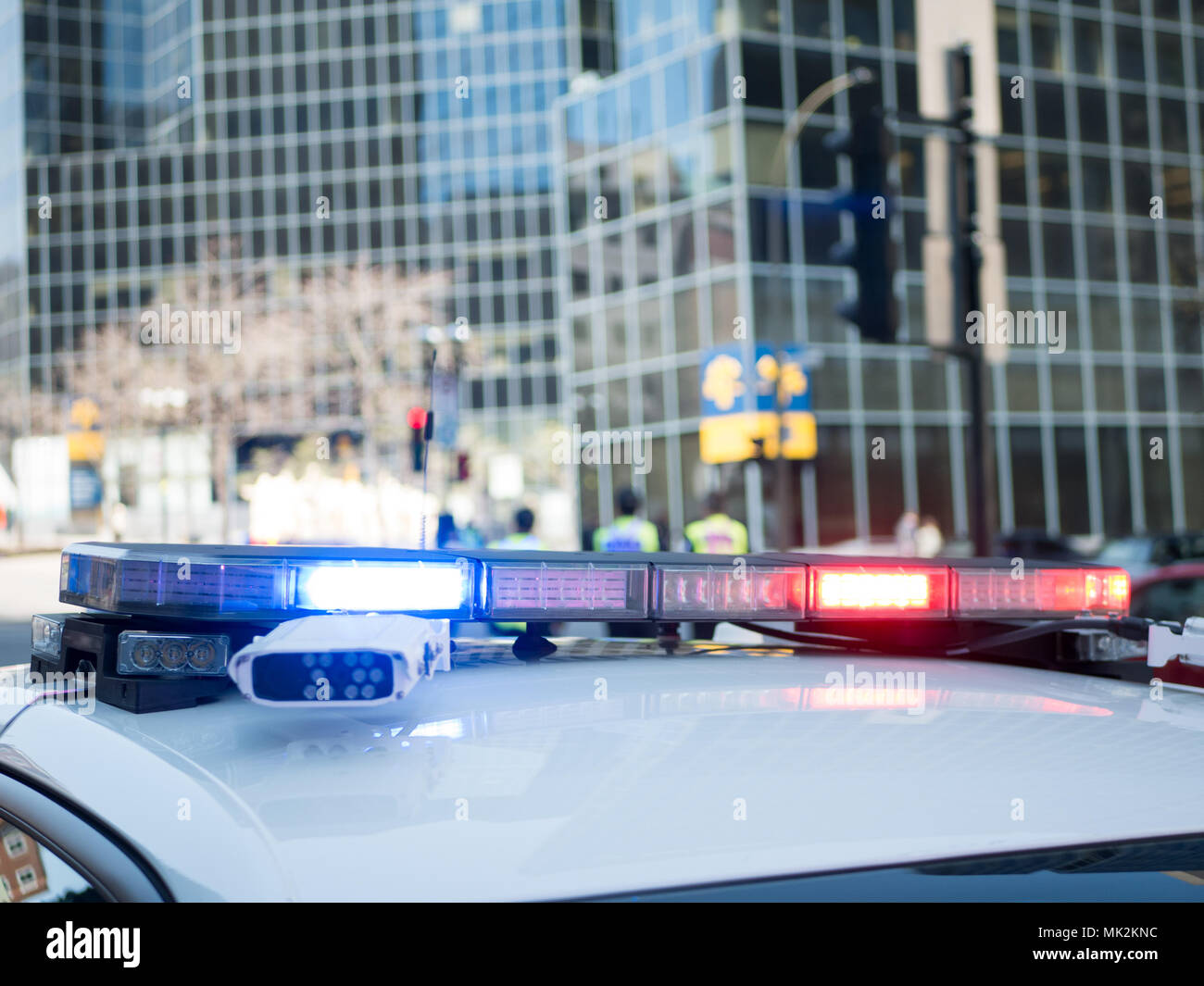 Montreal police car hi-res stock photography and images - Alamy