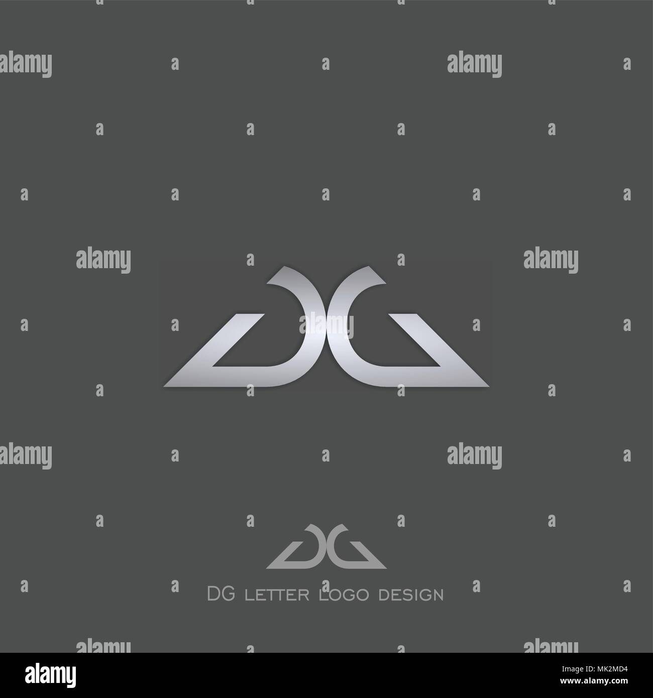 D G Letter logo design, elegant logo for your business, initial for ...