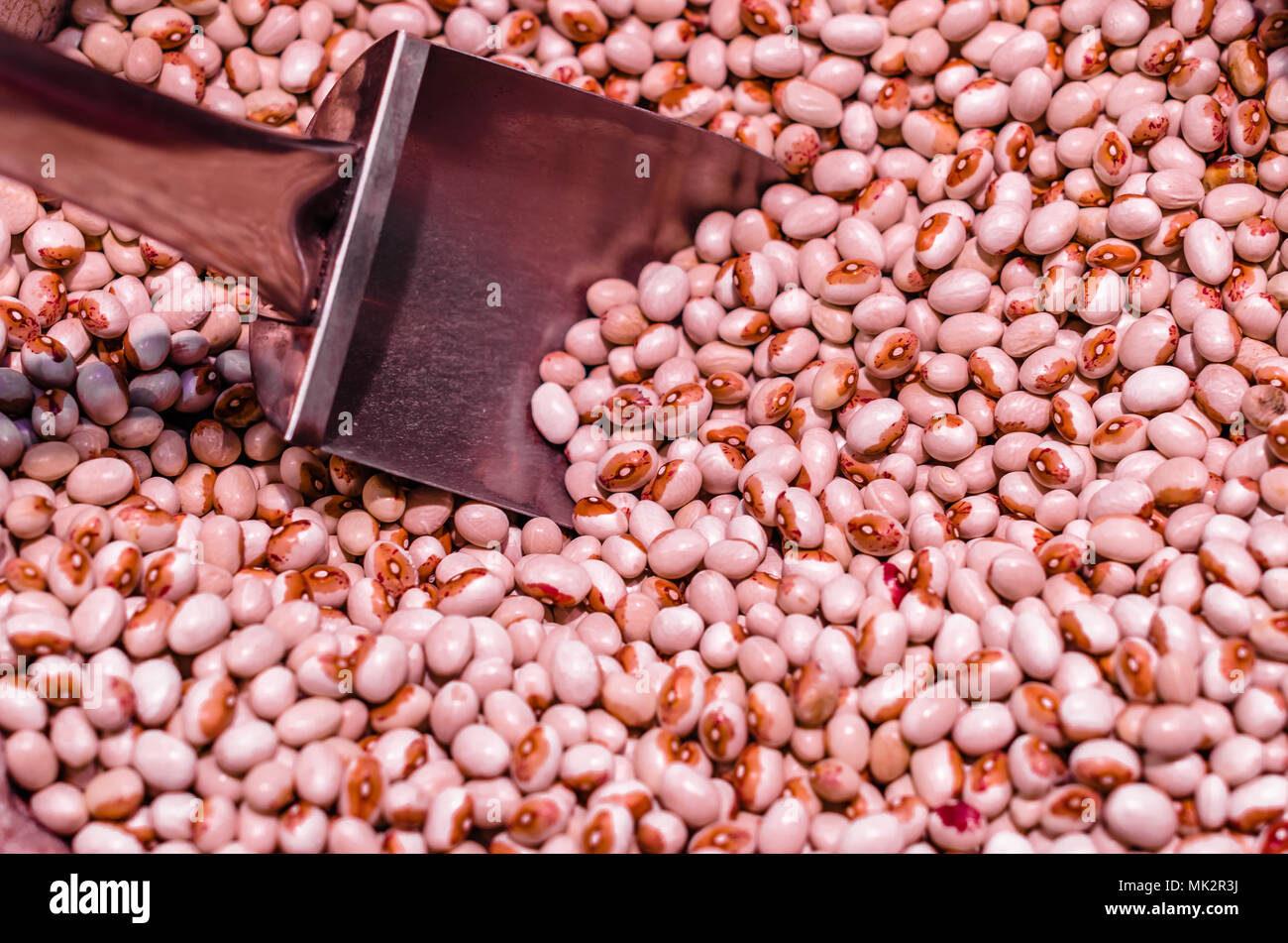 Detail of raw beans, textured food background Stock Photo - Alamy