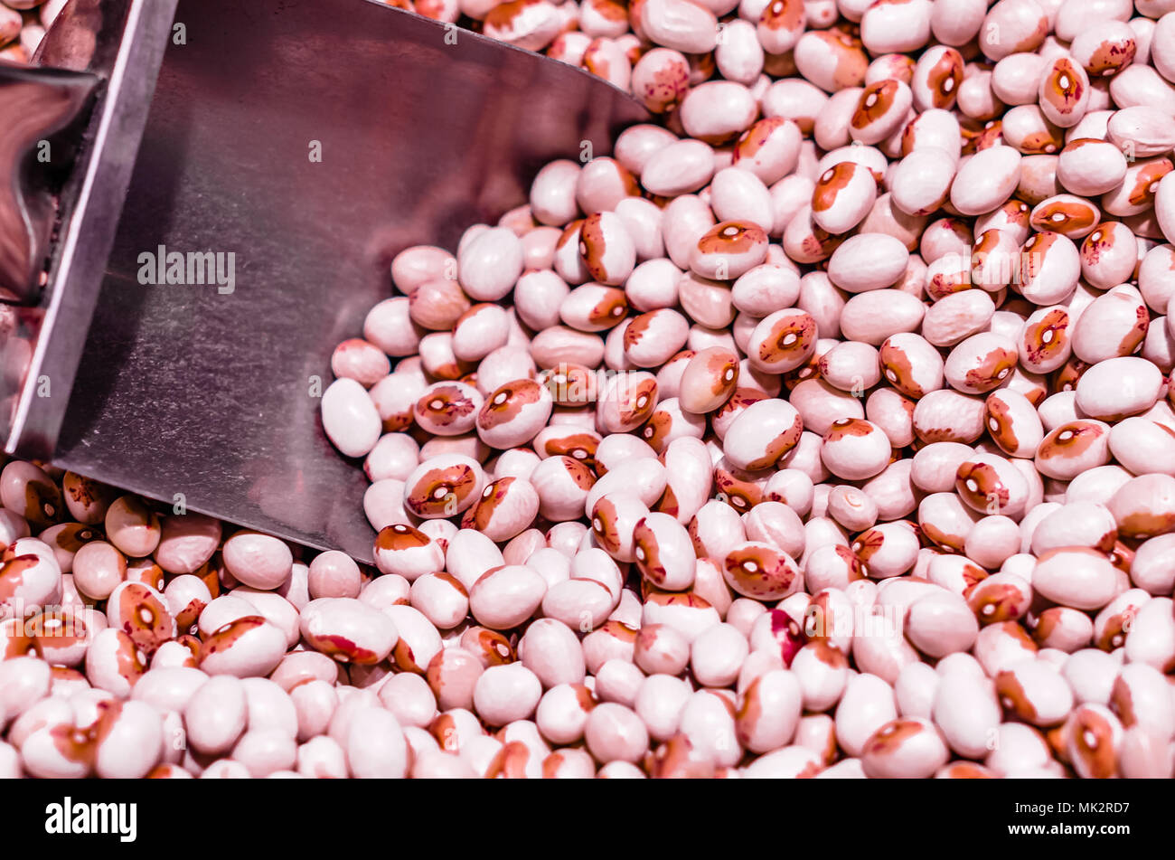 Detail of raw beans, textured food background Stock Photo - Alamy
