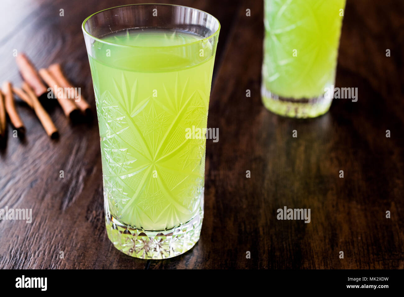 Green apple sherbet hi-res stock photography and images - Alamy