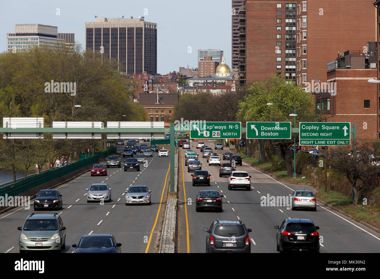 Storrow drive hi-res stock photography and images - Alamy