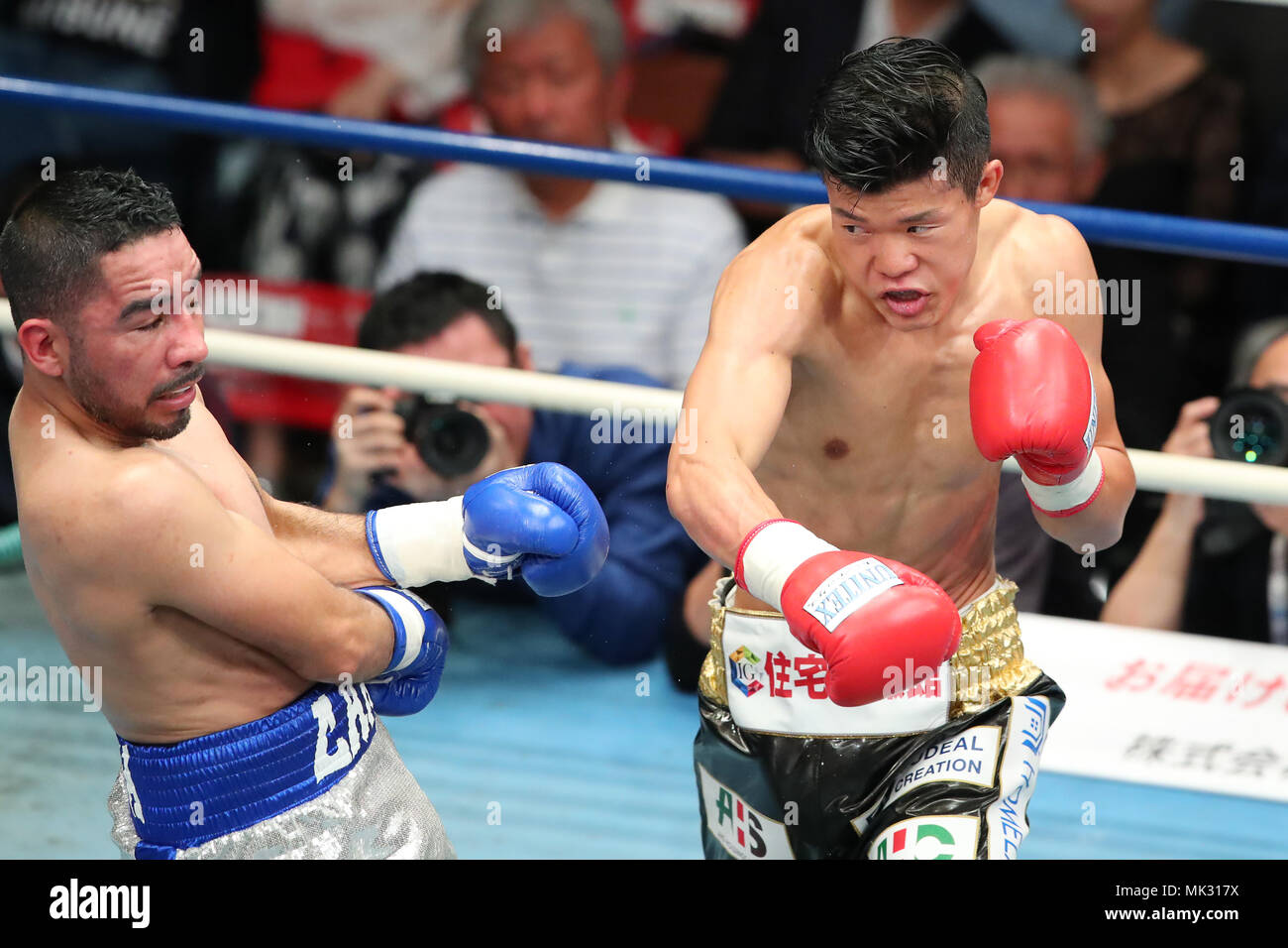 Tokyo, Japan. 5th May, 2018. ? Tomoki Kameda (JPN) Boxing : Tomoki ...