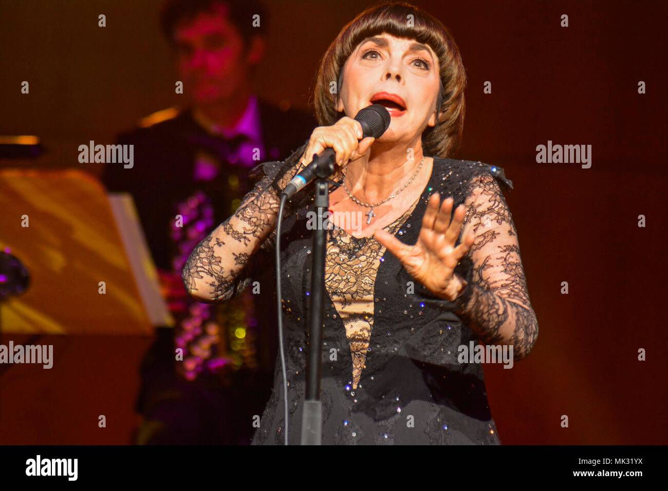 Duesseldorf, Deutschland. 04th May, 2018. Mireille Mathieu the french ...