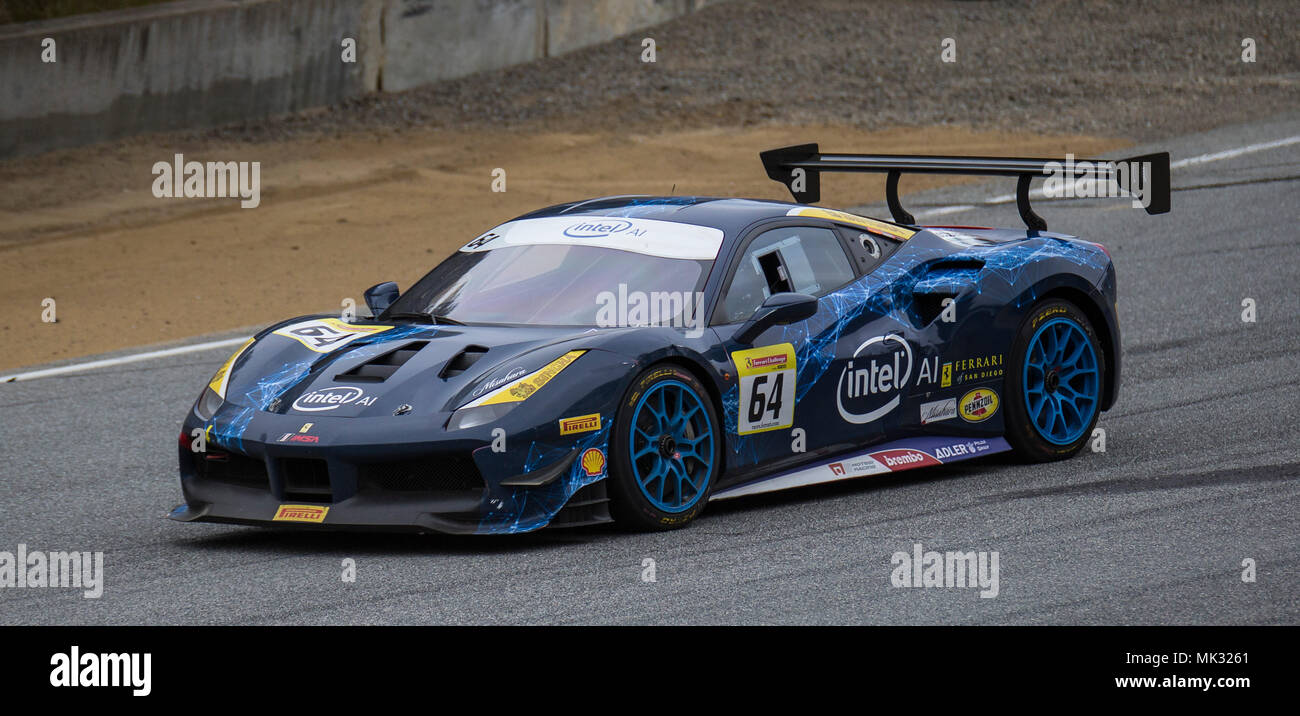 Monterey, CA, USA. 5th May, 2018. A. # 64 Naveen Rao at the bottom of ...