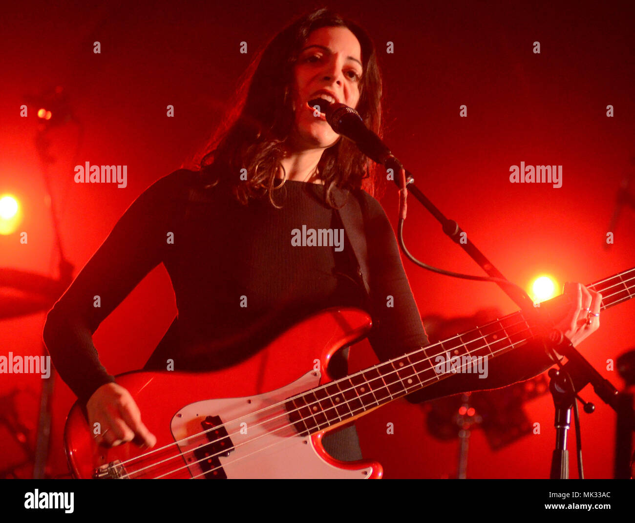 Milwaukee, Wisconsin, USA. 5th May, 2018. Singer Jessica Zambri of the ...