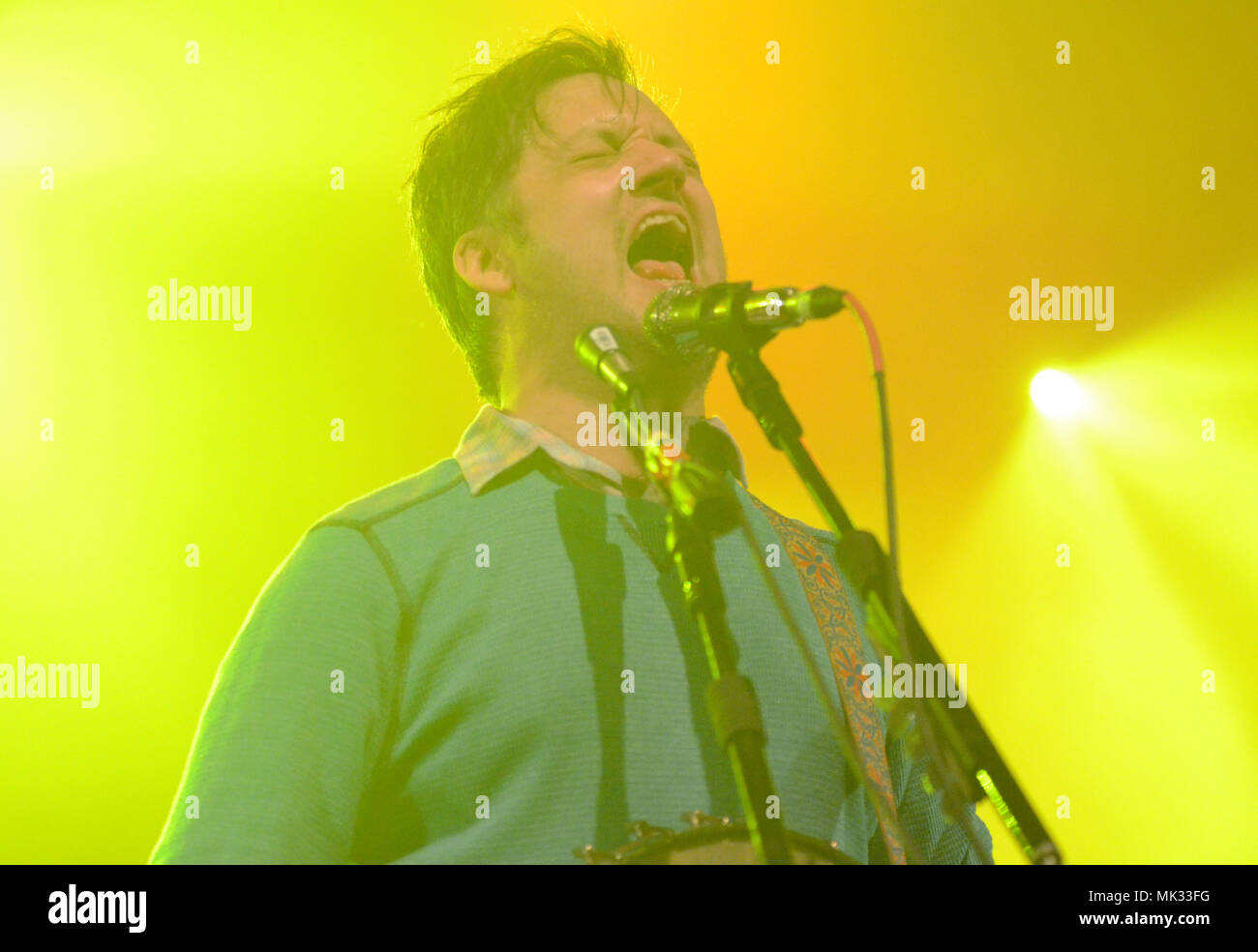 Milwaukee, Wisconsin, USA. 5th May, 2018. Lead singer Isaac Brock of ...