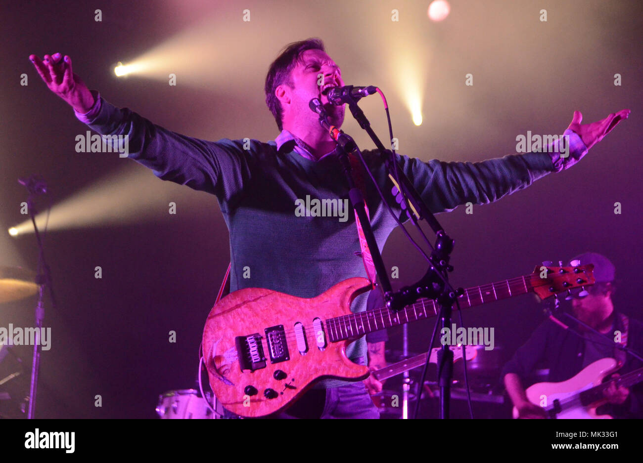Milwaukee, Wisconsin, USA. 5th May, 2018. Lead singer Isaac Brock of ...