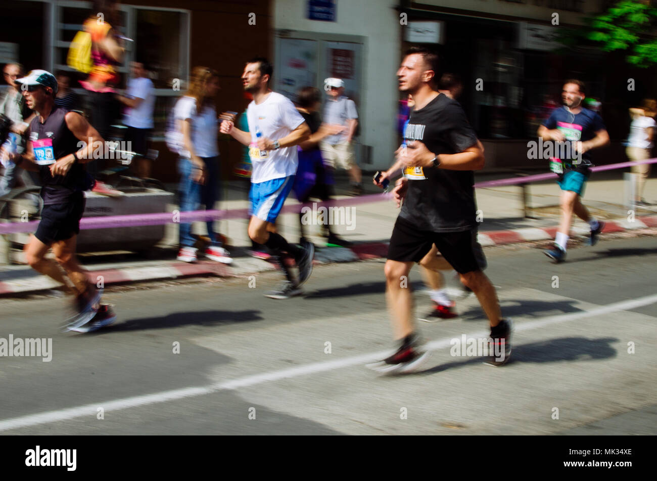 Wizz Air Skopje Marathon, Skopje, R. Macedonia. 6 May 2018 08:30 (GMT+2 ...