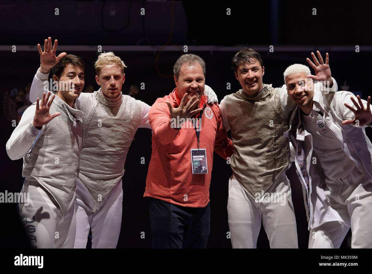 Italy fencing team hi-res stock photography and images - Alamy