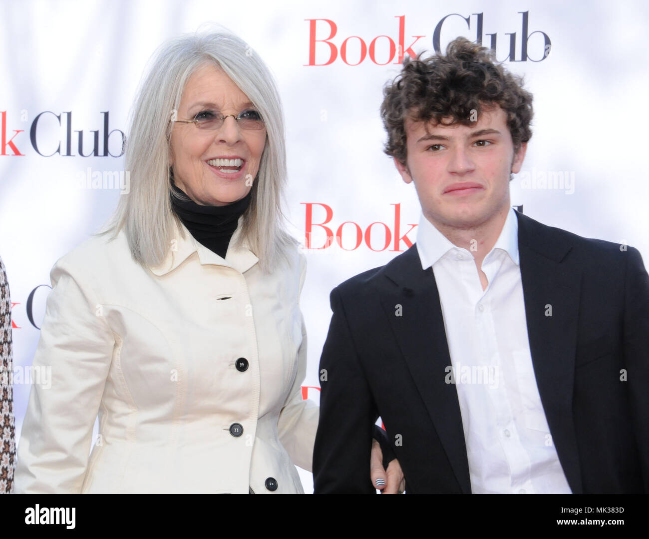 Westwood Usa 6th May 2018 L R Actress Diane Keaton And Son Duke Keaton Attend Paramount