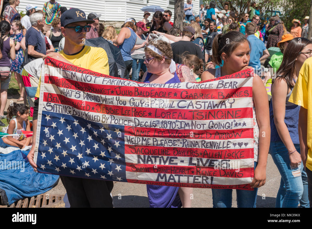 Aboriginal protest march High Resolution Stock Photography and Images ...
