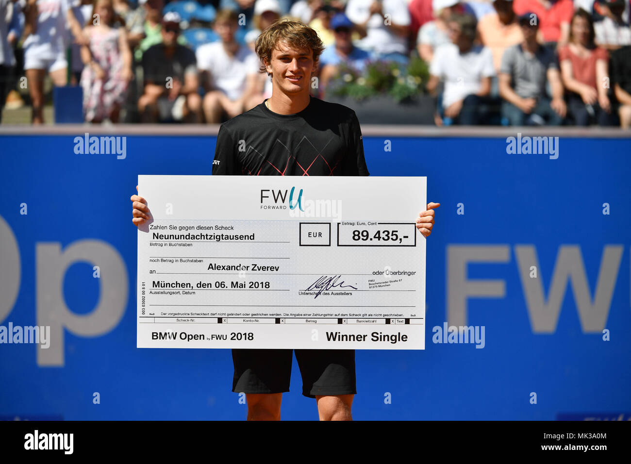 The winner's check hi-res stock photography and images - Alamy