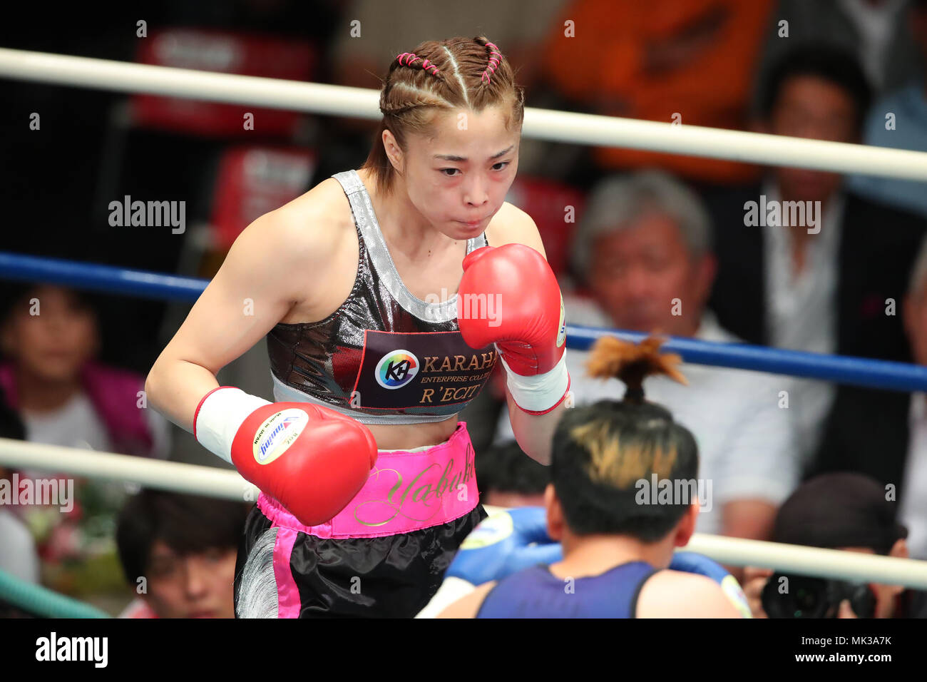 Tokyo, Japan. 5th May, 2018. Jun Yabuki Boxing : Jun Yabuki during the ...
