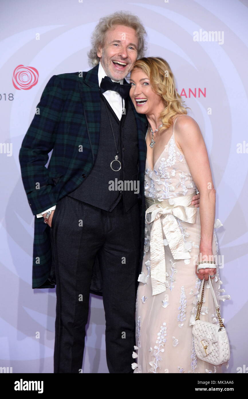 Deutschland. 06th May, 2018. Thomas Gottschalk, Lilly zu Sayn ...