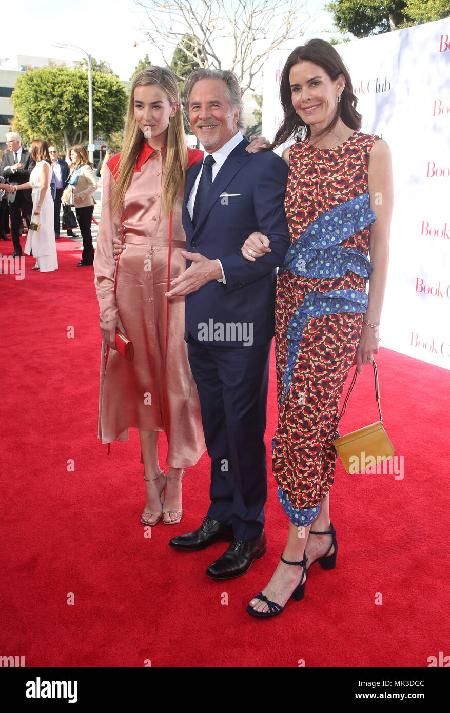 WESTWOOD, CA - MAY 6: Kelley Phleger, Don Johnson, Grace Johnson, at ...