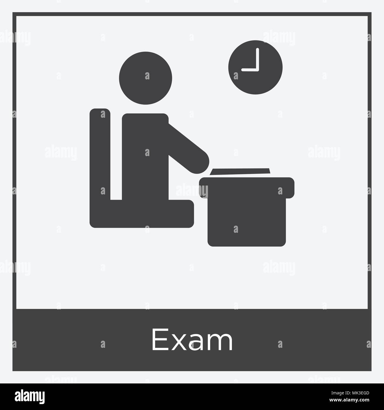 Pencil writing mark on white Stock Vector Images - Alamy