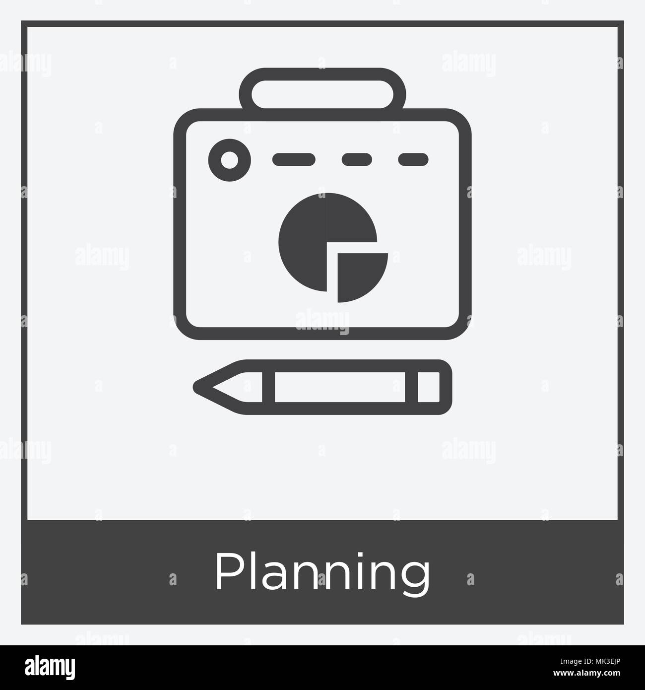 Architect house plans Stock Vector Images - Alamy