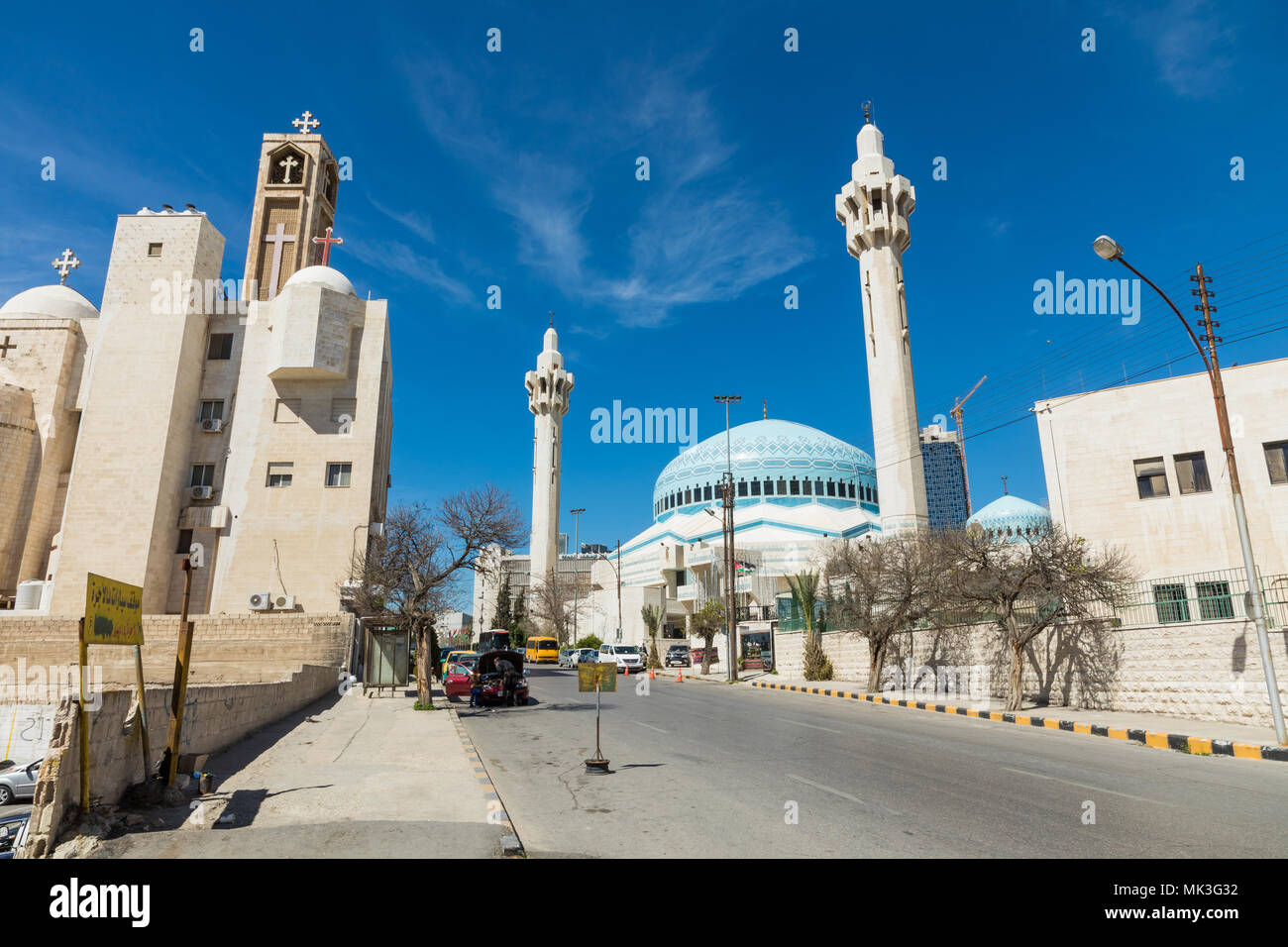 King abdullah i mosque hi-res stock photography and images - Alamy