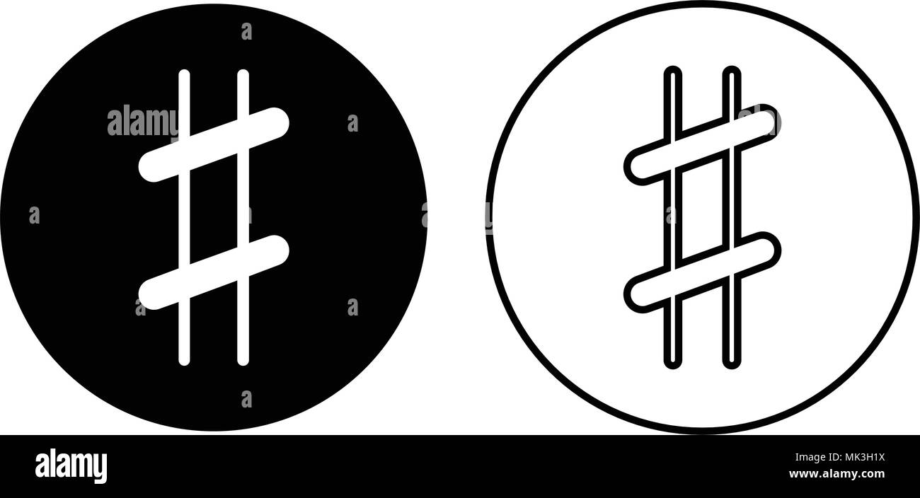 Vector Music note, isolated on white background Stock Vector Image ...