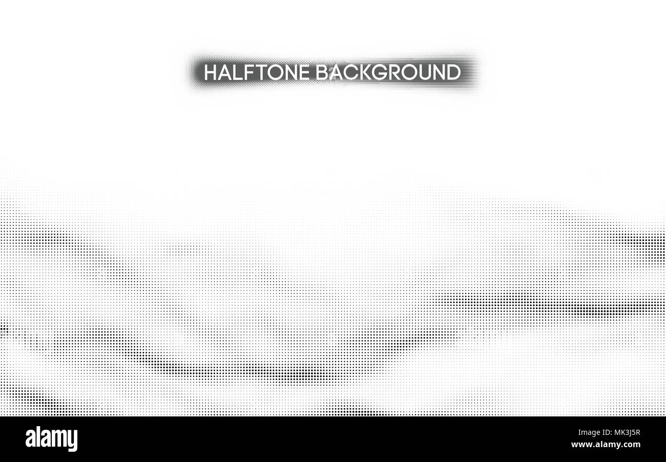 Halftone pattern vector. Gradient dot pattern. Grunge halftone ...