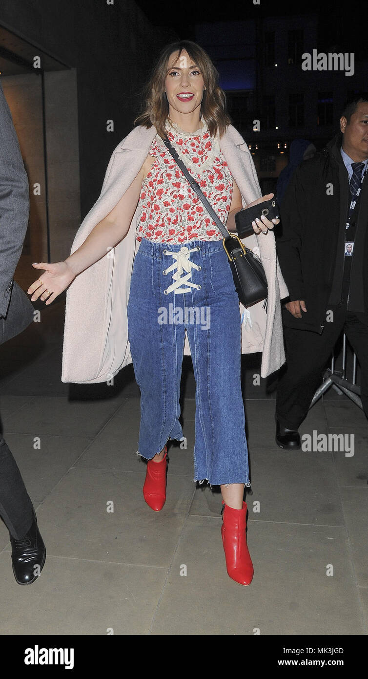 Alex Jones and husband Charlie Thomson leave 'One Show' studios ...