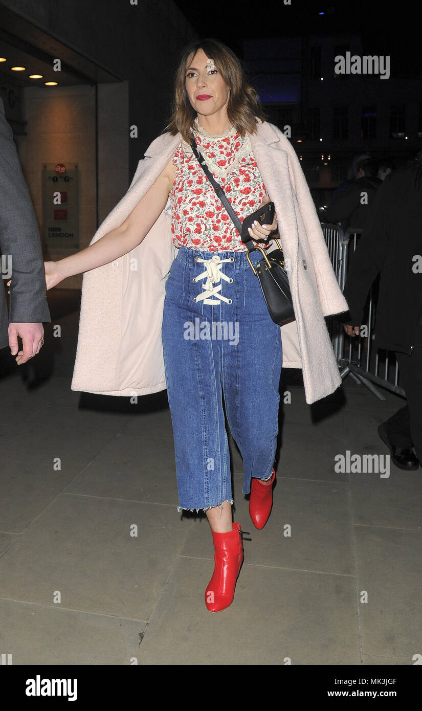 Alex Jones and husband Charlie Thomson leave 'One Show' studios ...