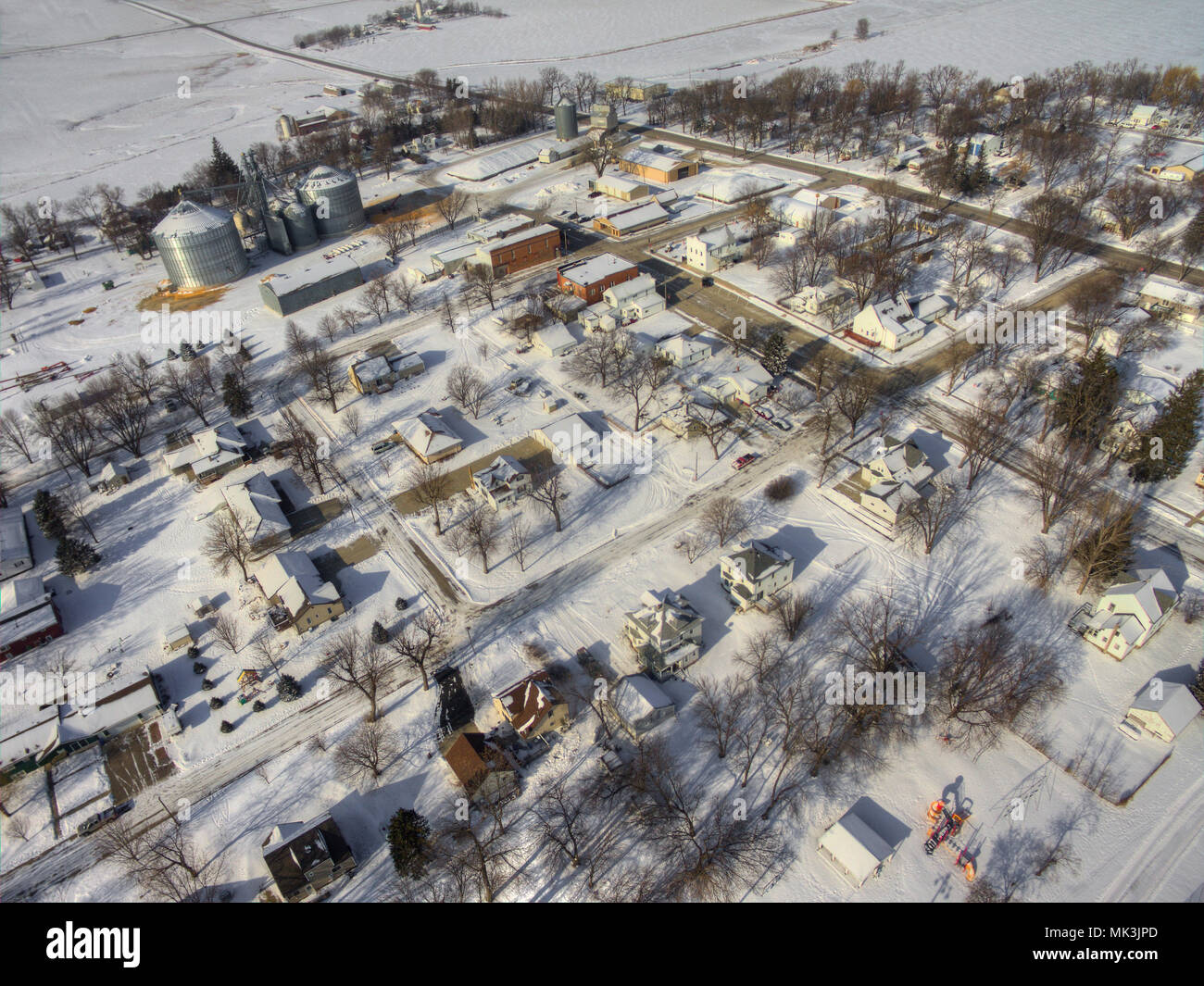 Hardwick is a very small town in south western Minnesota Stock Photo ...