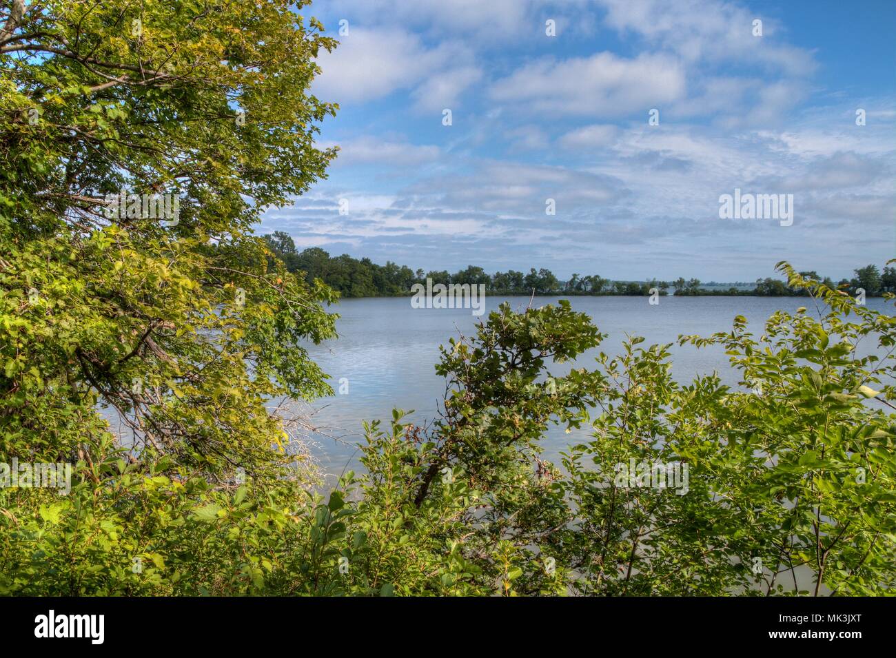 Lake Shetek is a State park in Southern Minnesota. Taken during Summer ...