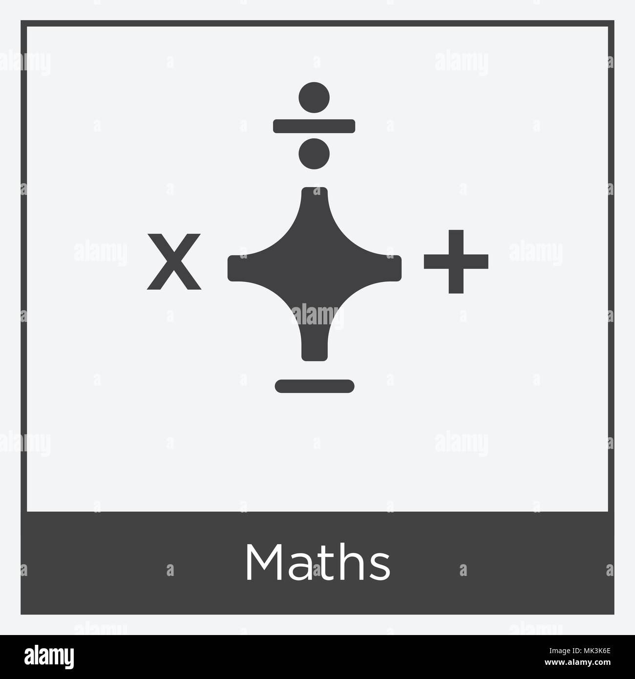 Mathematics on graph paper Stock Vector Images - Alamy