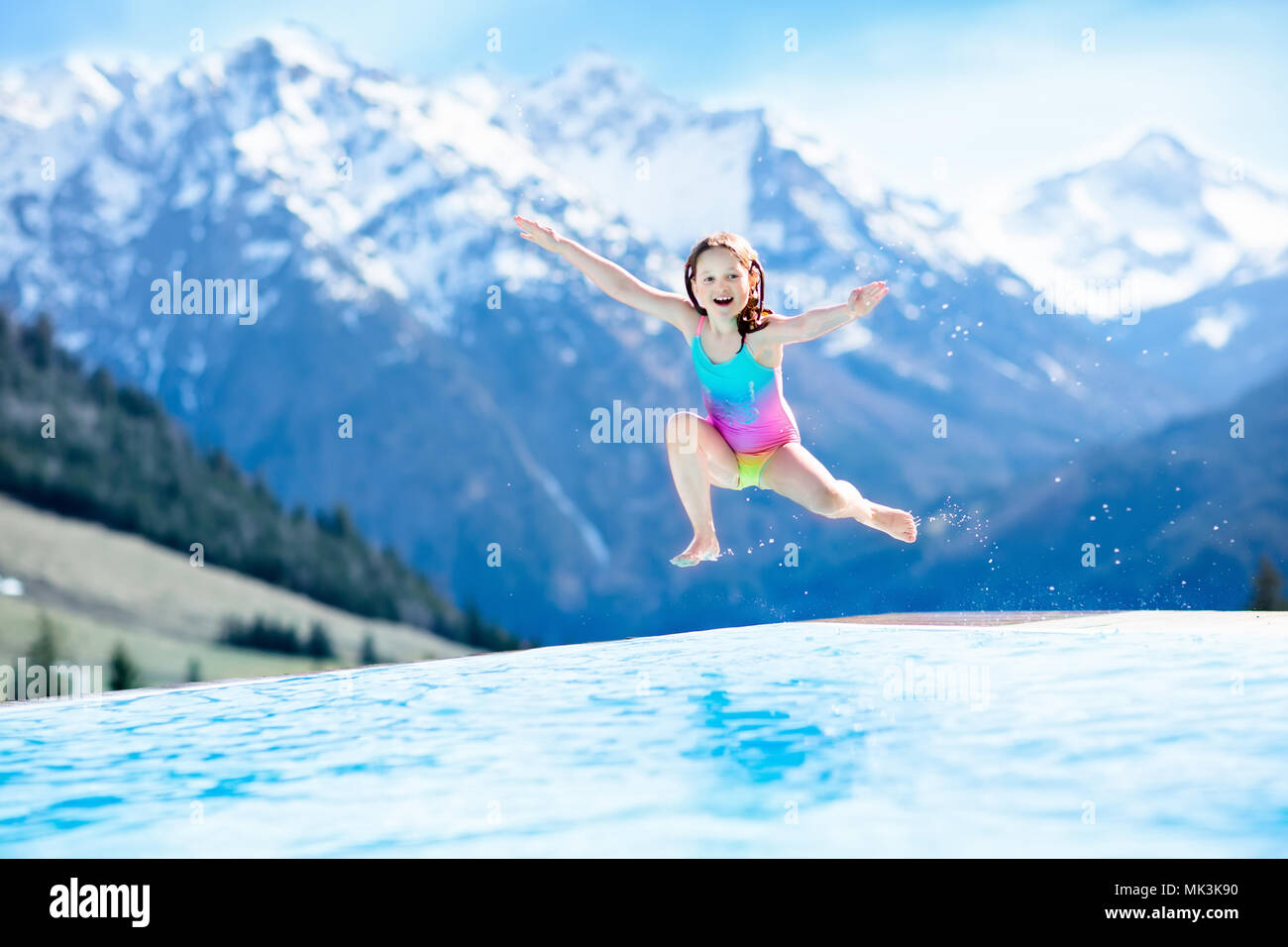 Switzerland Winter Outdoor Spa Stock Photos & Switzerland Winter ...