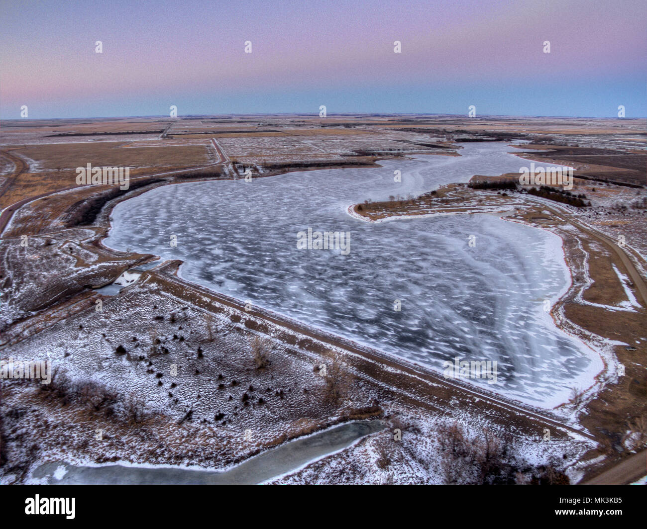 Carthage is a small farming community in rural South Dakota Stock Photo ...