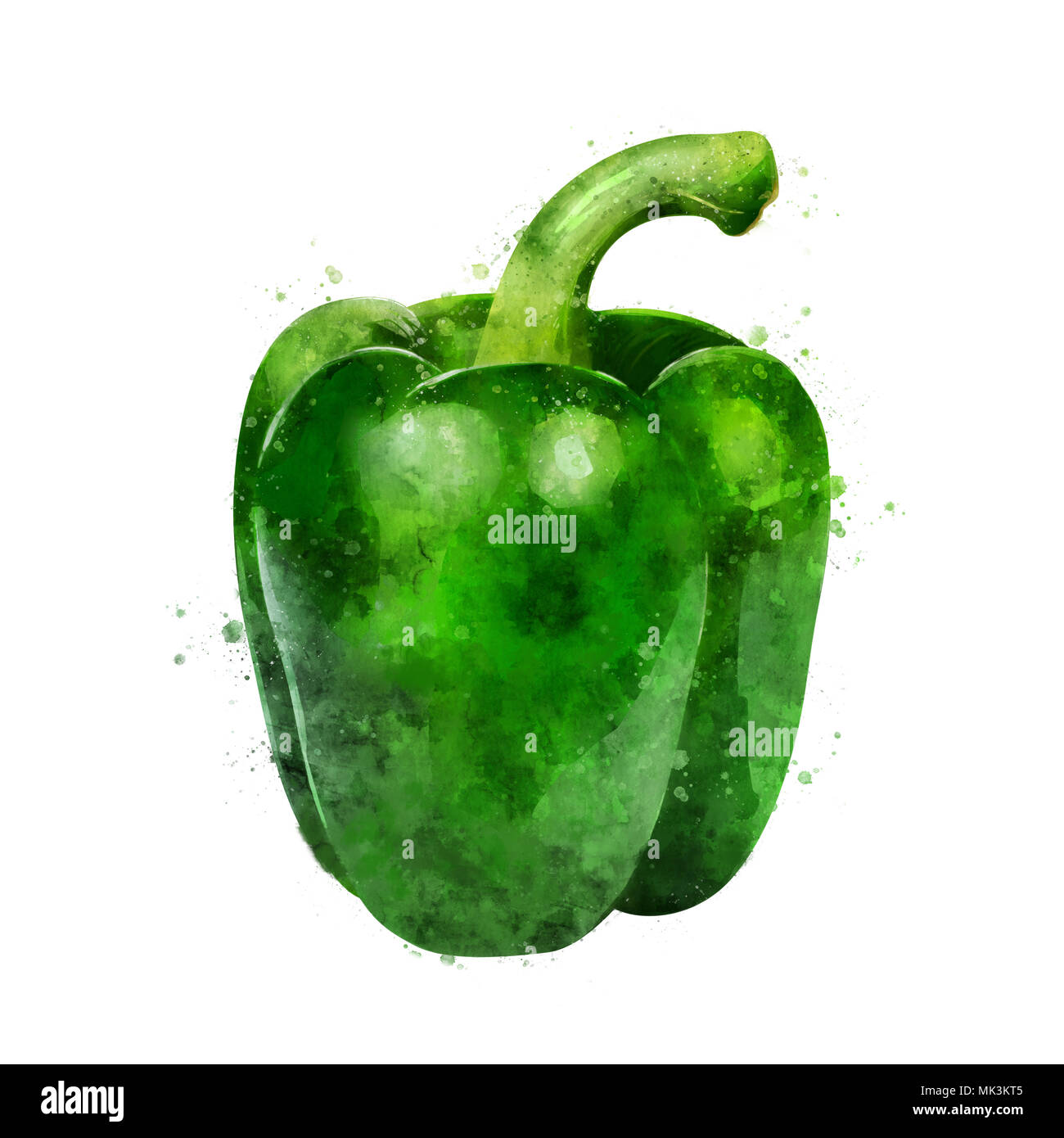 Drawing on paper watercolor Cut Out Stock Images & Pictures - Alamy