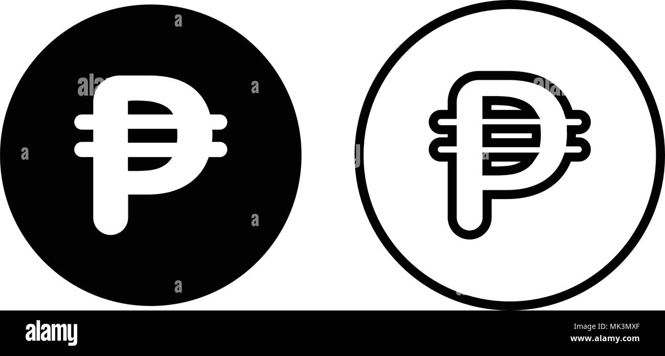 Philippine peso symbol hi-res stock photography and images - Alamy