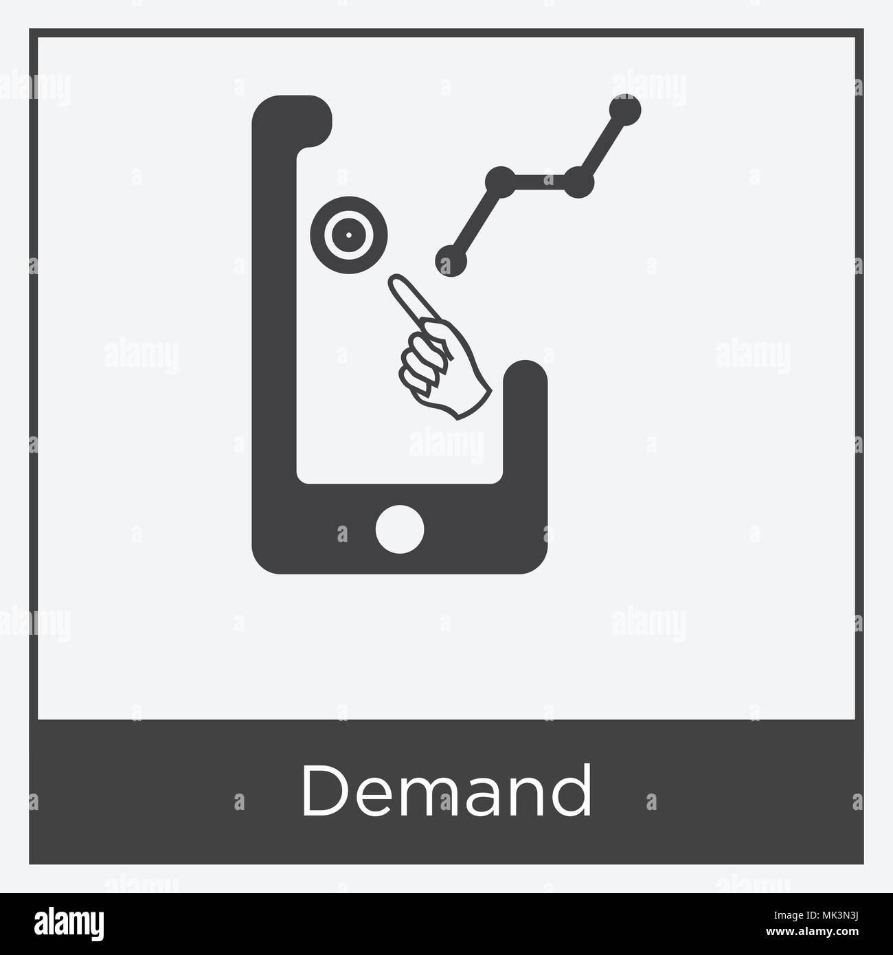 Demand curve Stock Vector Images - Alamy